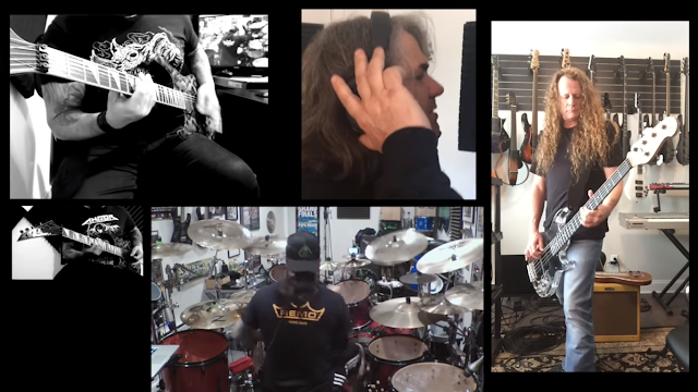 Miembros de Exodus y Overkill hicieron cover de Megadeth