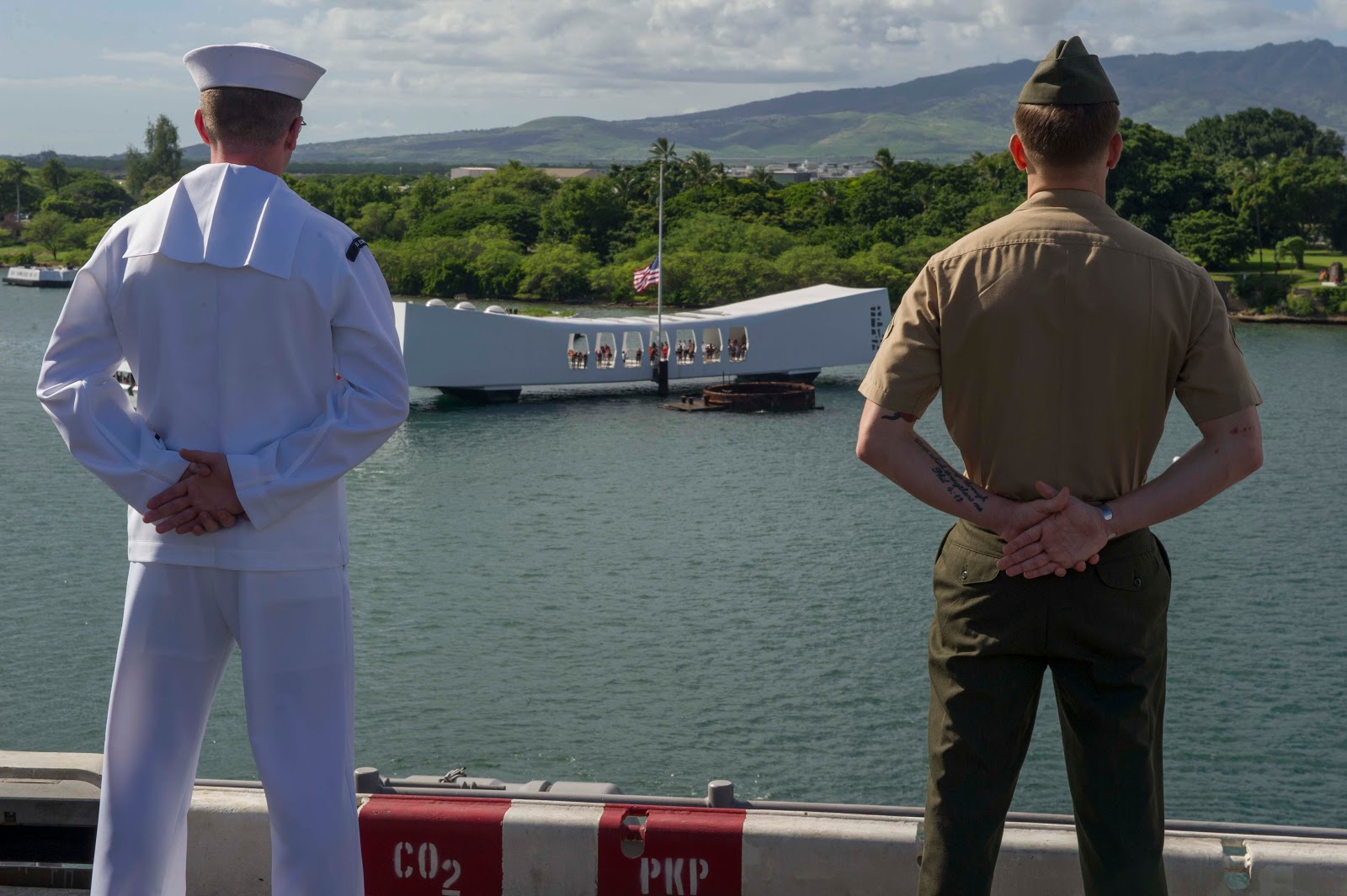 Paul Davis On Crime: Manning The Rails At Pearl Harbor