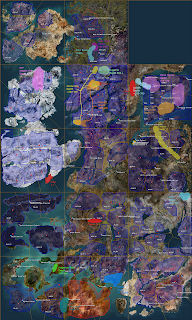 Entropia Universe: Peanut Mining Maps and Logs