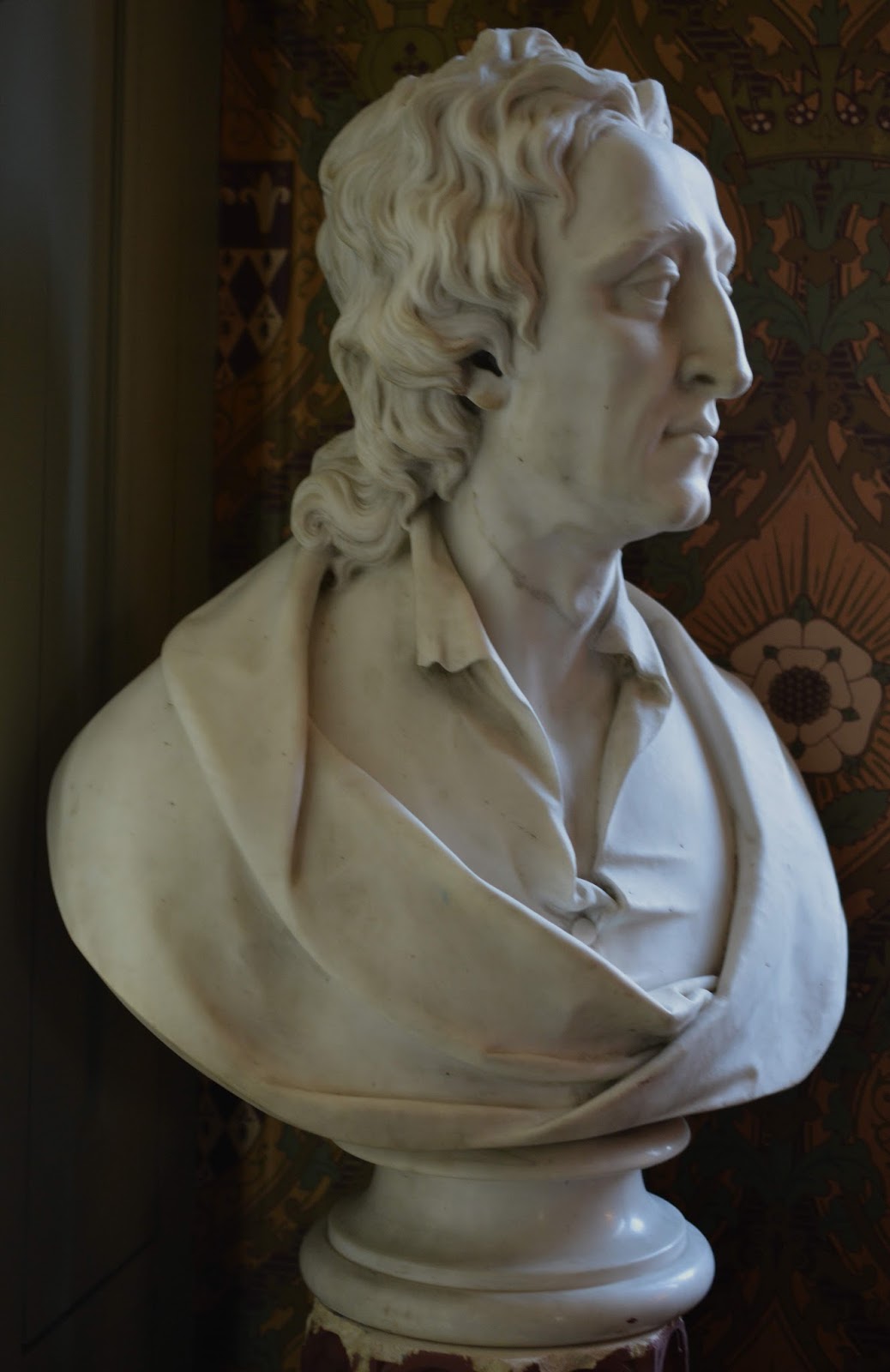 Bath, Art and Architecture: Busts of John Locke and Francis Bacon by ...