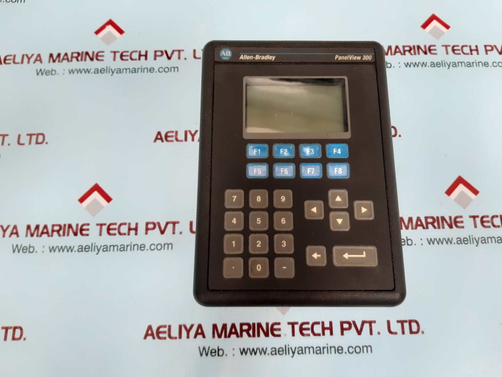 Allen Bradley Panelview 300 2711 K3a17l1 300 Keypad Terminal Ser B