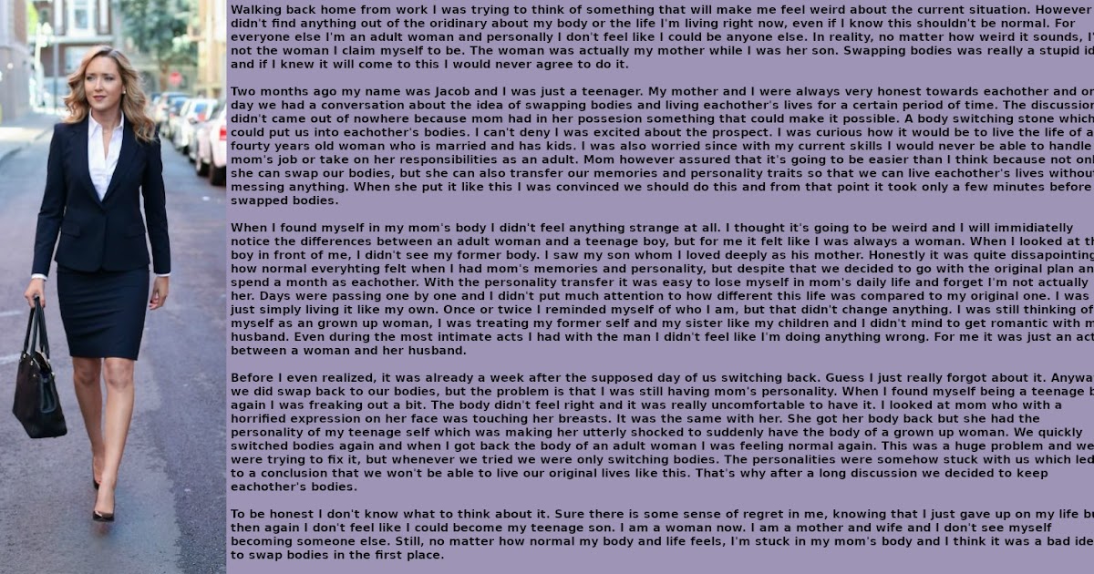 Marti's tg captions: Just my normal life (Request)