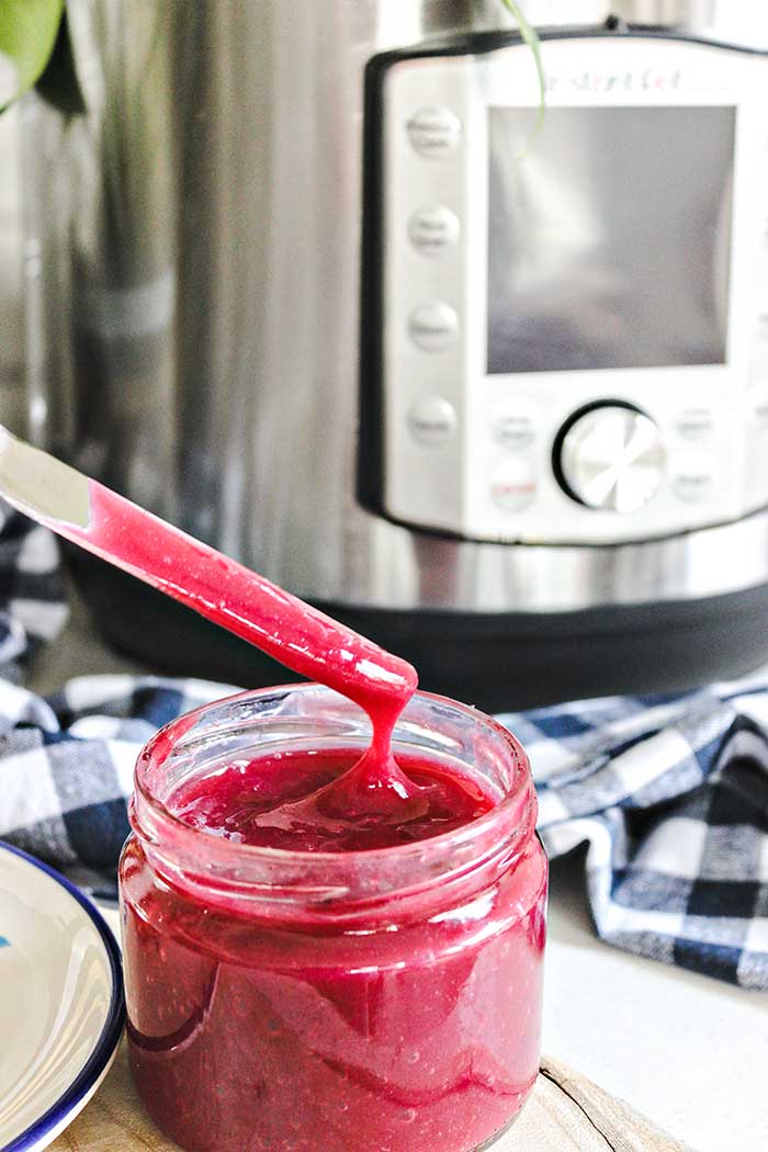 Quick and Easy Orange Pomegranate Jelly Instant Pot Recipe - Koti Beth