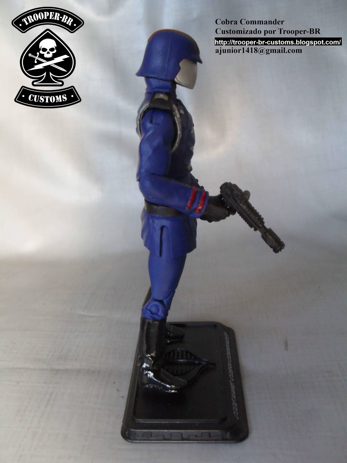 Gi joe Custom Action Figures: COBRA COMMANDER