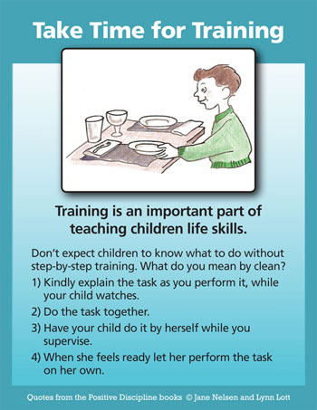 Take Time for Training | Positive Discipline