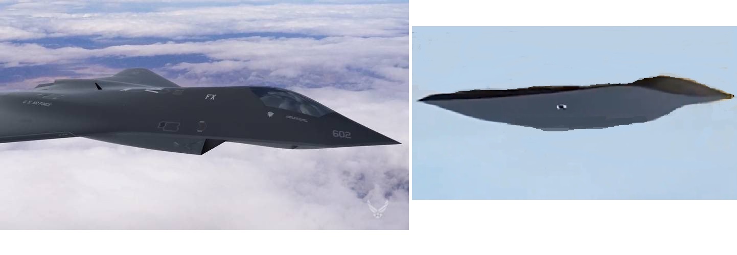 Black Horizon: Mystery stealthy aircraft shape captured on video at ...