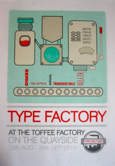 Design Practice Blog: Type Factory Poster
