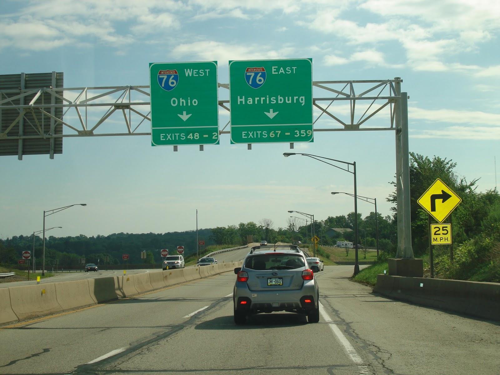 Luke's Signs: I-376 & I-76/PA Turnpike - Pittsburgh, PA