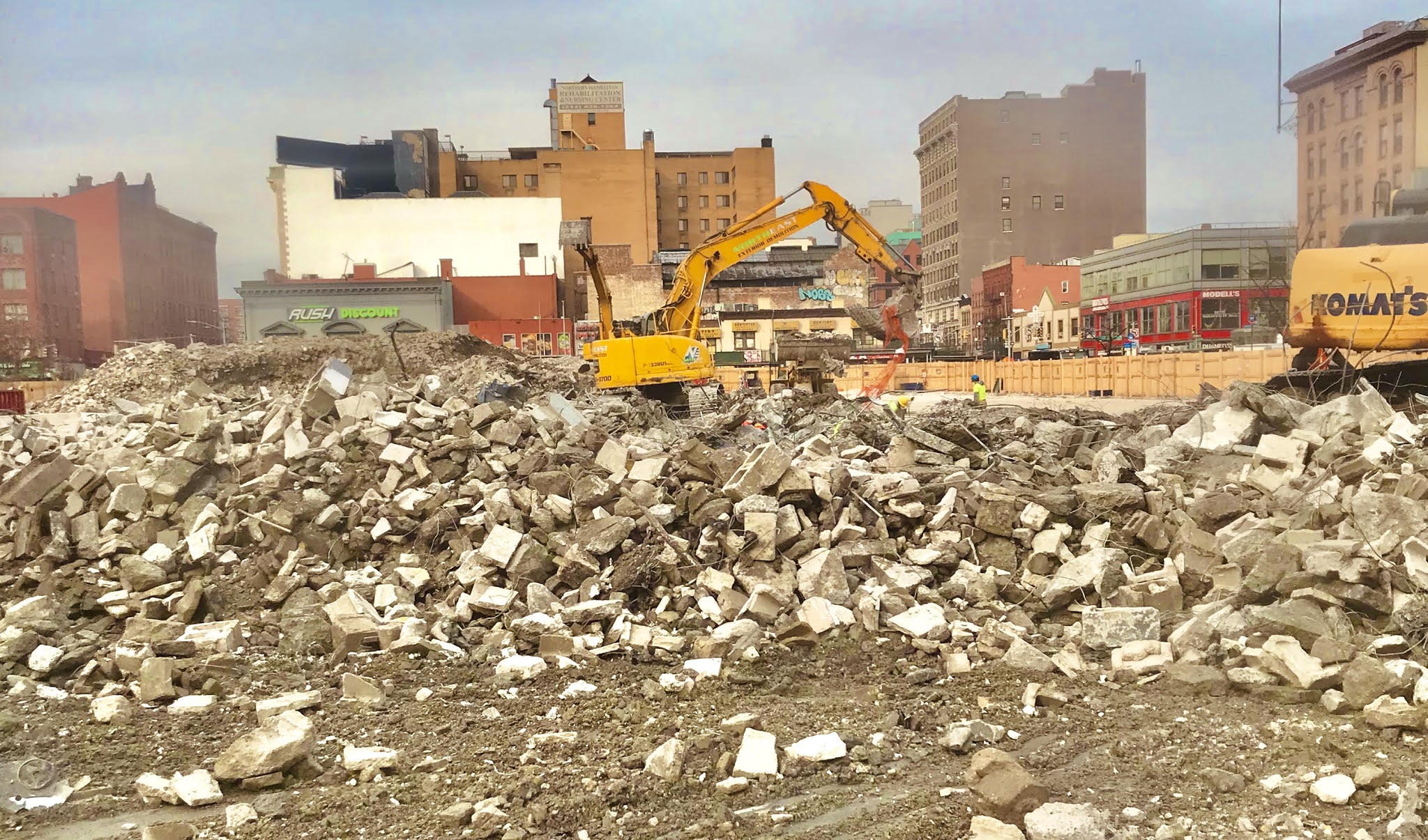 H A R L E M + B E S P O K E: DEMOLITION: END OF THE EAST 125TH PATHMARK