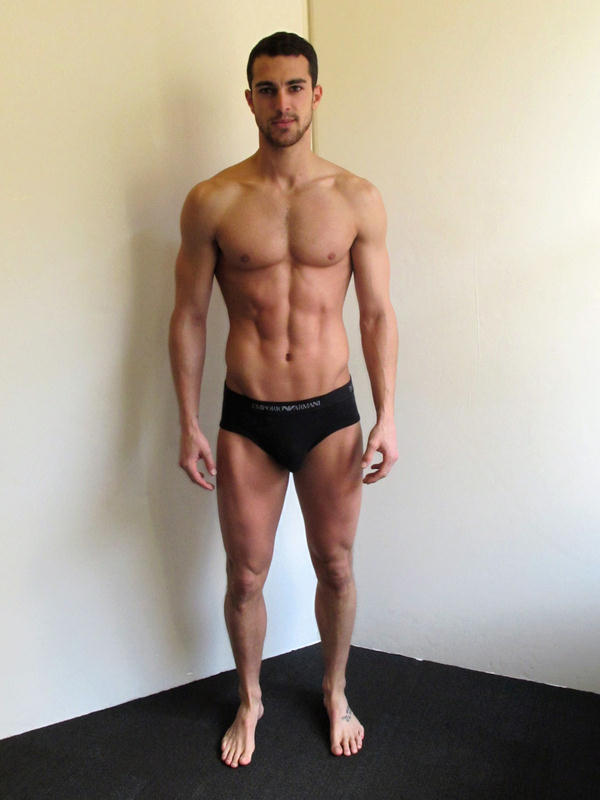 Hunksinswimsuits: Agency shots: Supermodel in underwear