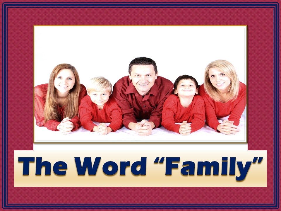 The Word Family the-word-family