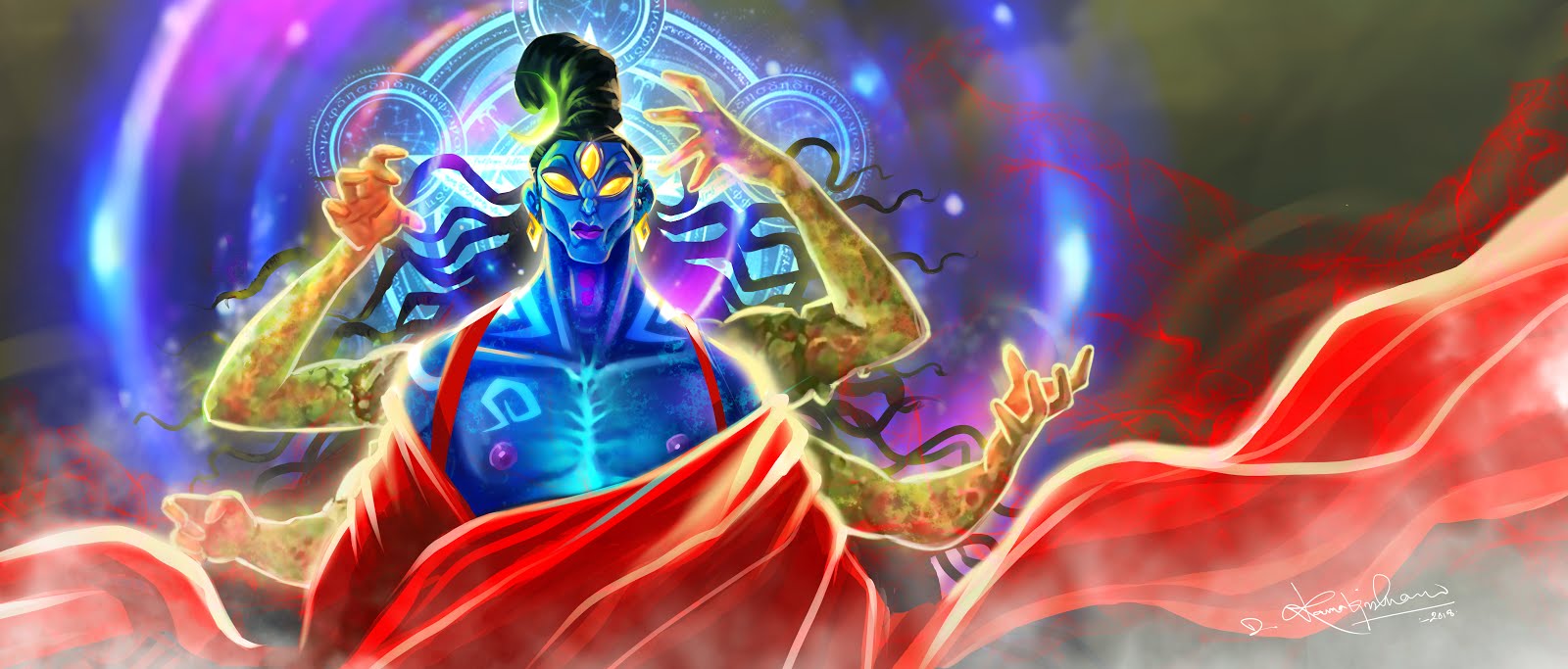 ALIEN SHIVA CONCEPT ART