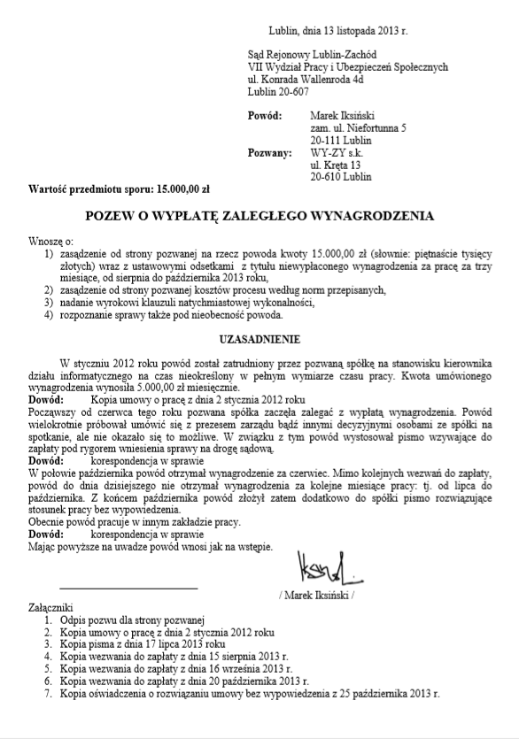 Skarga na pracodawcę do PIP