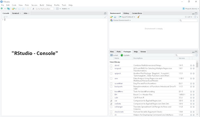 Tutorial R : Rcmdr pada RStudio - blog kibe