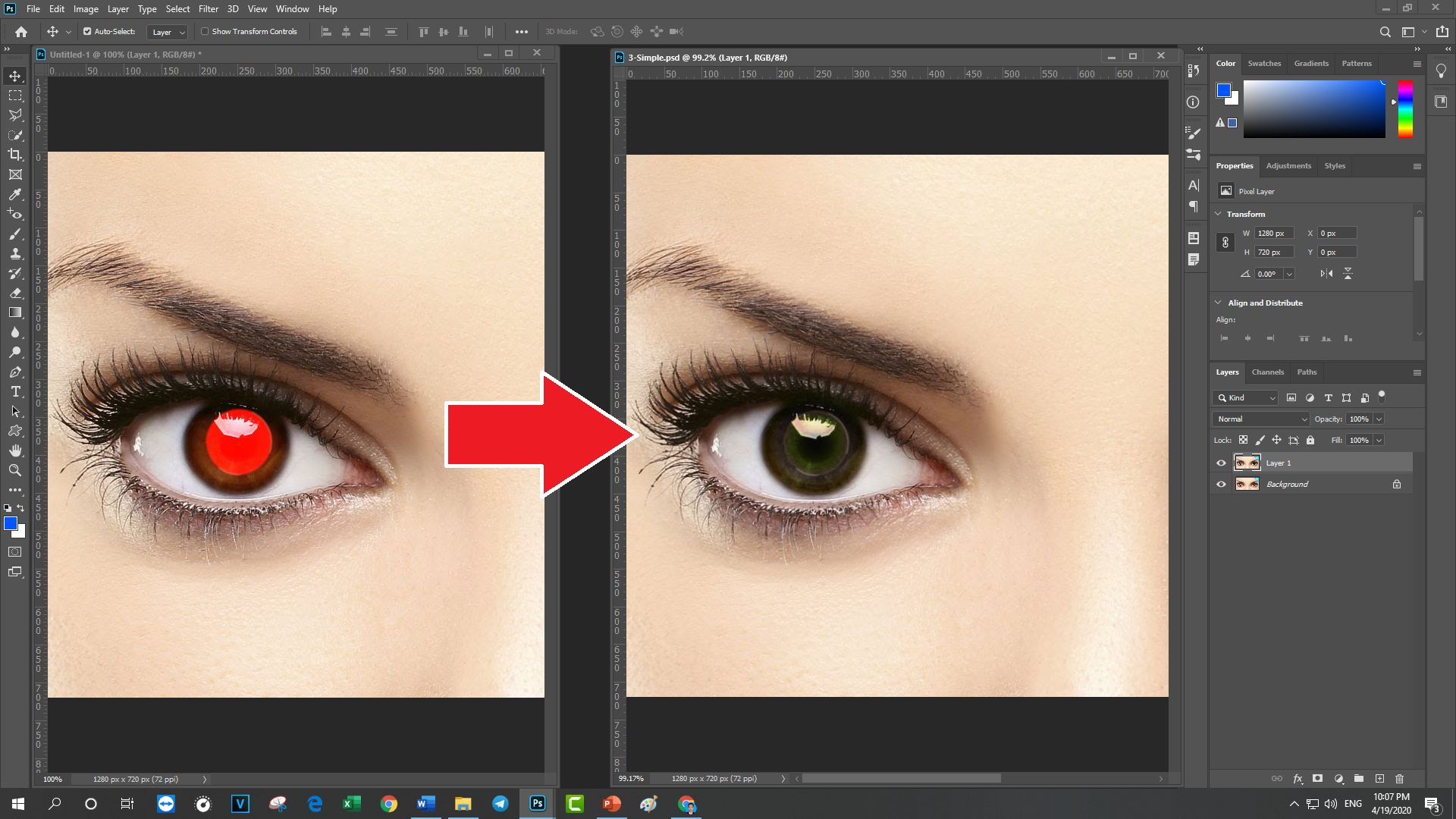 Practice Exercises in Lesson 9/1| Using Spot Healing Brush, Healing ...