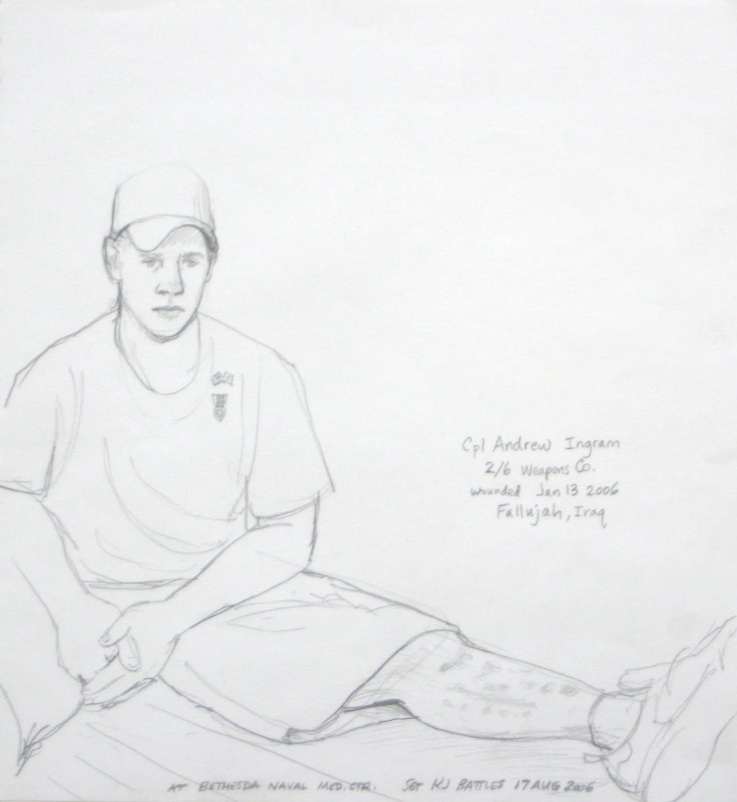 Joe Bonham Project: First Wounded Warrior Art Mission