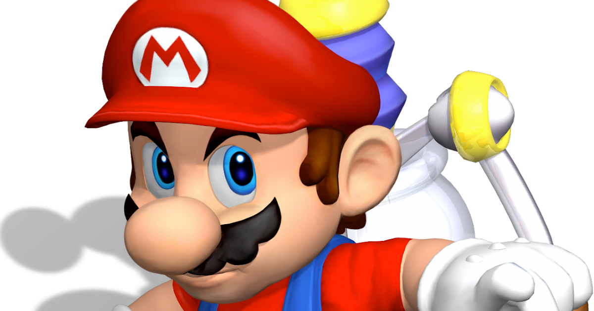 Smash Universe: Character Sheet: F.L.U.D.D. Mario (Main 3D Games)