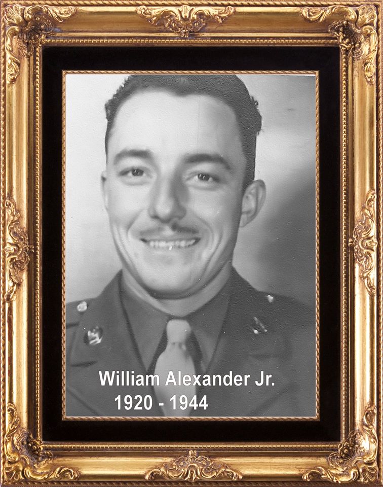 116th Infantry Regiment Roll of Honor: PVT William J Alexander Jr