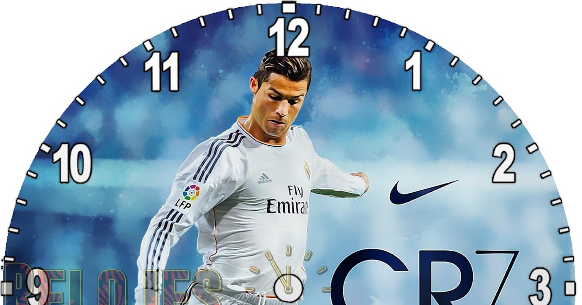 Relojes Murales Personalizados: Diseños de Cristiano Ronaldo