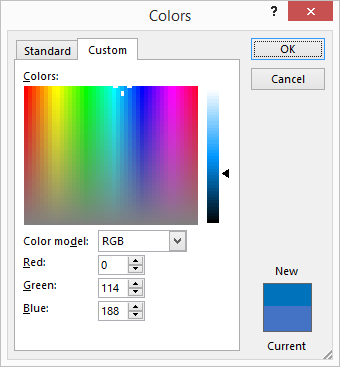 Michael's TechBlog: Add a custom colour to your default colour palette ...
