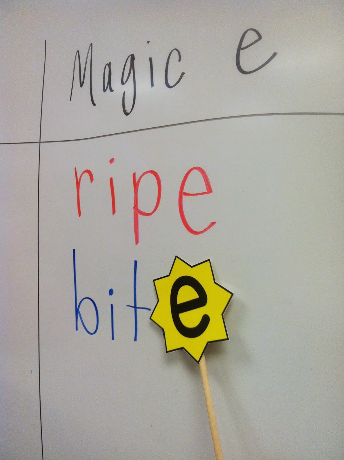 Mrs. Wheeler's First Grade Tidbits: Magic e!