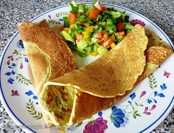 Besan Dosa « Vegan Recipes « Vegan Magic