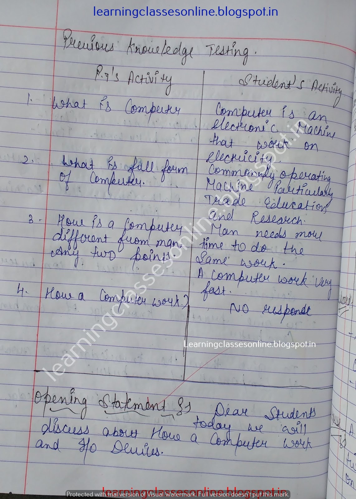 Lesson Plan For Computer Teachers On Computer Working And Input Devices lesson-plan-for-computer-teachers-on-computer-working-and-input-devices