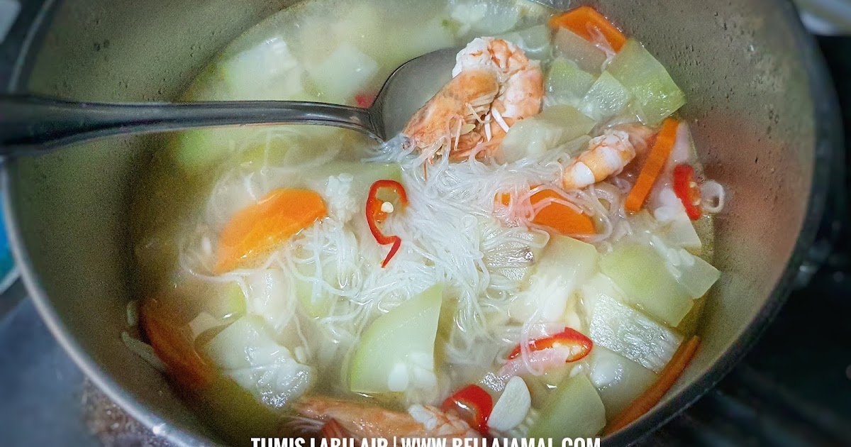 resepi labu air goreng