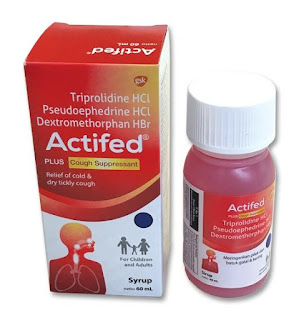 Actifed Plus Cough Suppressant, Brand Glaxo Wellcome - OBATGeneric