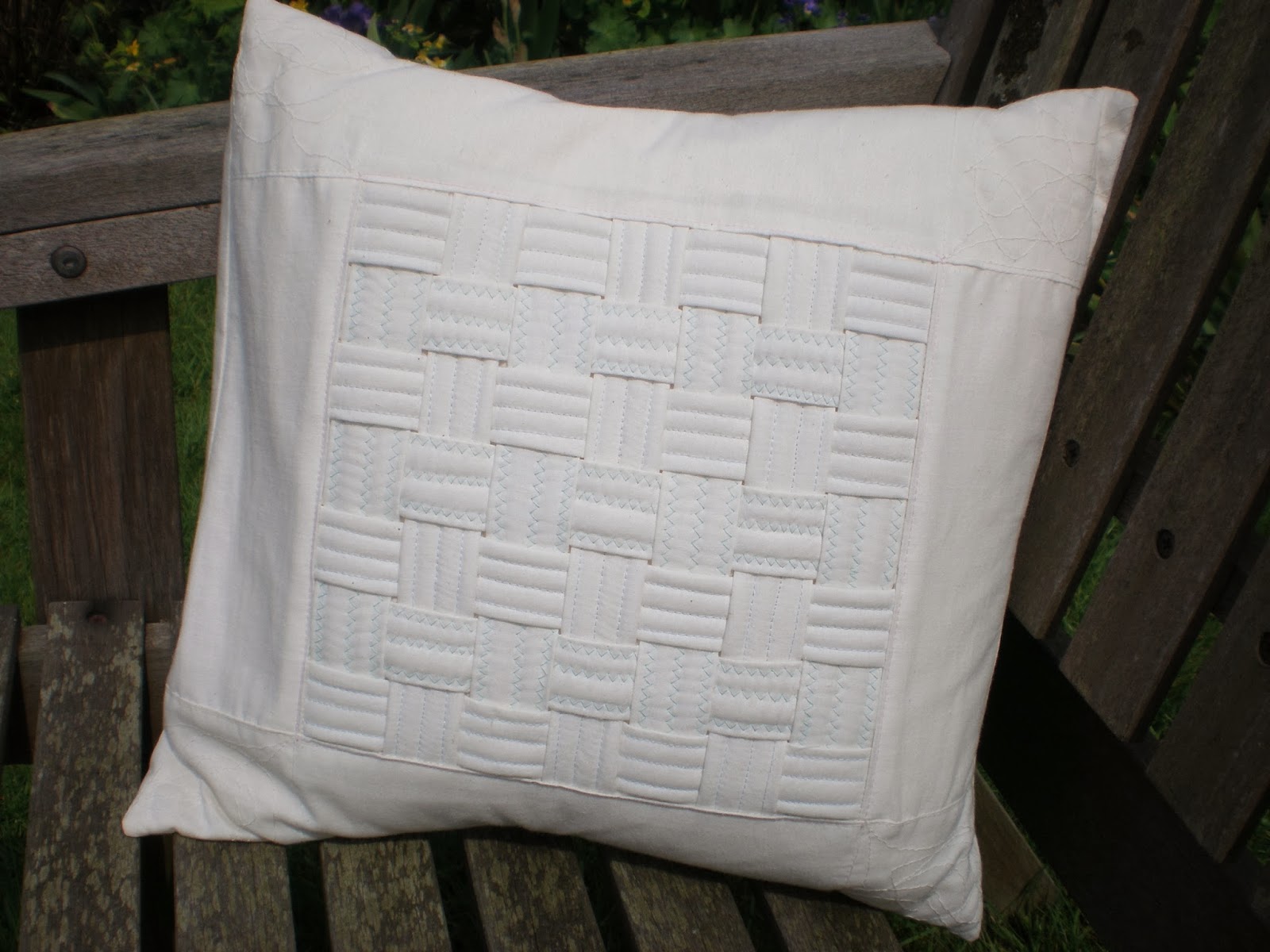 Calico & Cream: Weaving Calico Strips