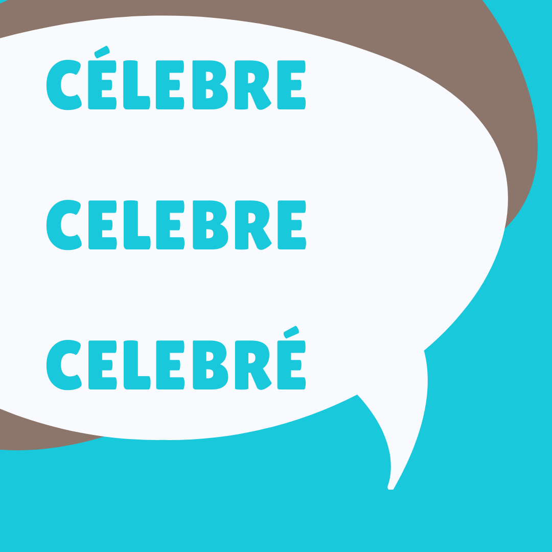 Blog de la Lengua : CÉLEBRE, CELEBRE Y CELEBRÉ.