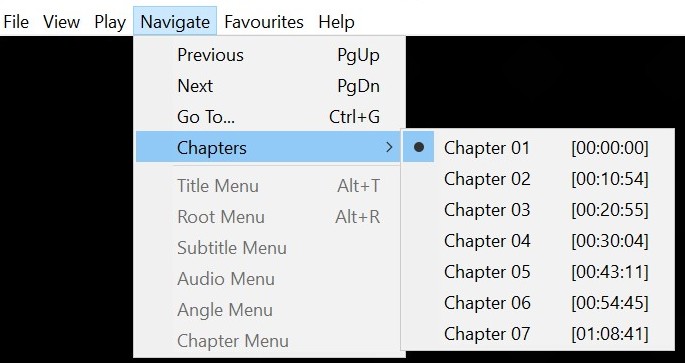 MPC-HC Menu bar Options Guide