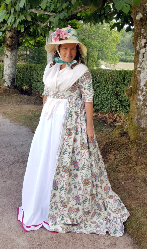 Eva's historical costuming blog: An open robe from the 1790s