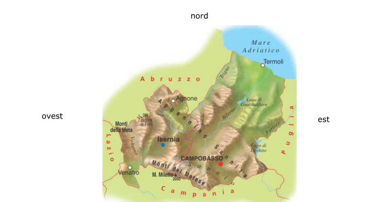Paradiso delle mappe: Molise: schema riassuntivo
