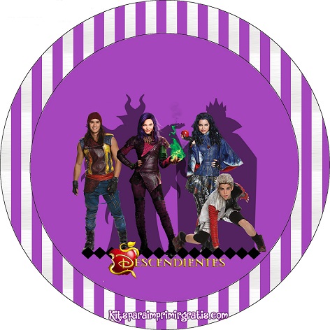 Descendants: Free Printable Mini Kit. - Oh My Fiesta! in english