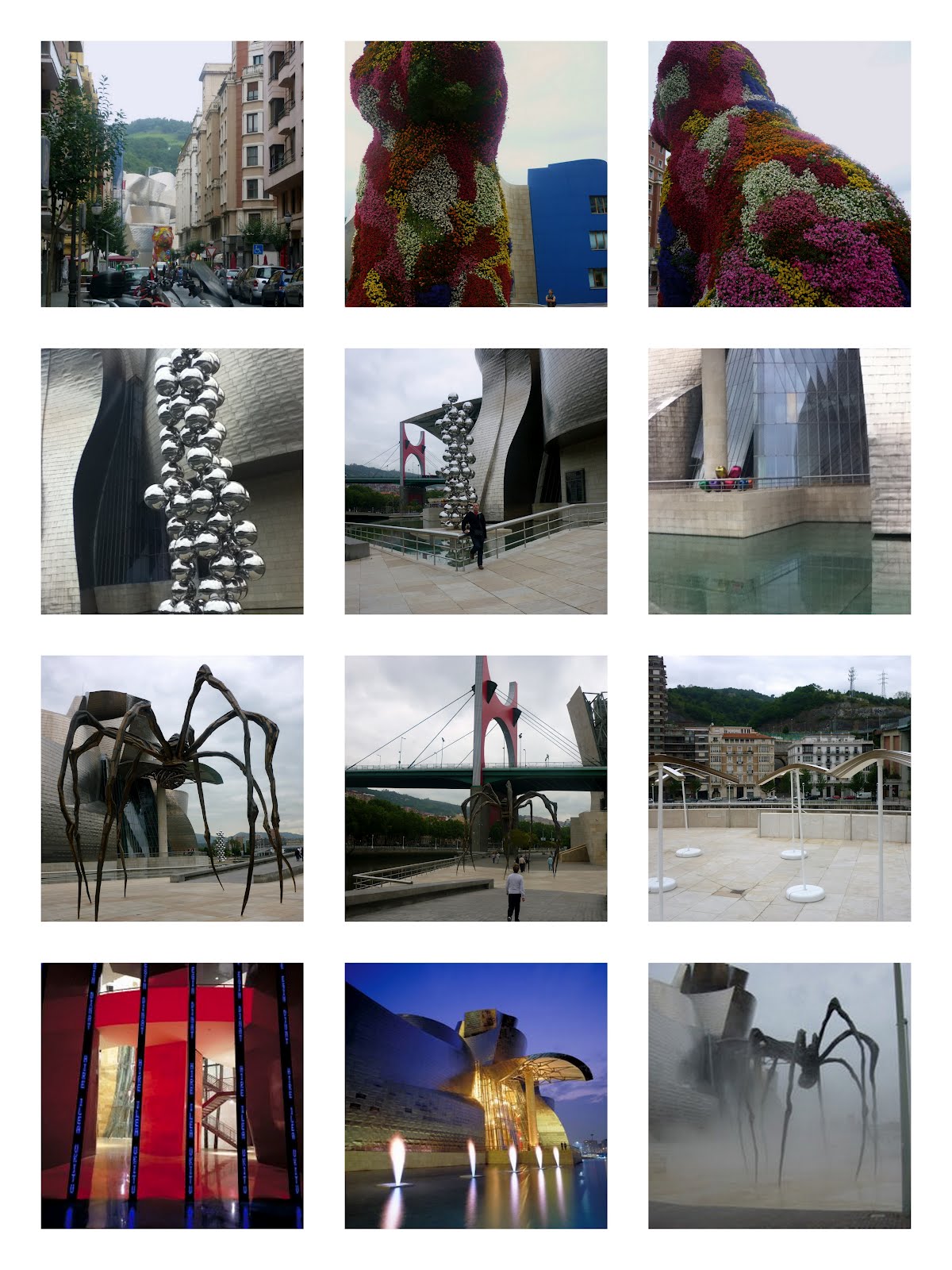 FRAGMENTOS DE REALIDAD: Las esculturas exteriores Museo GUGGENHEIM Bilbao