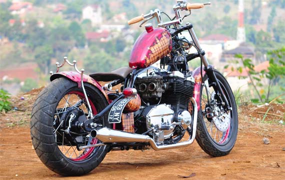 Modifikasi Binter Merzy Chopper - Gambar Modifikasi Motor Terbaru