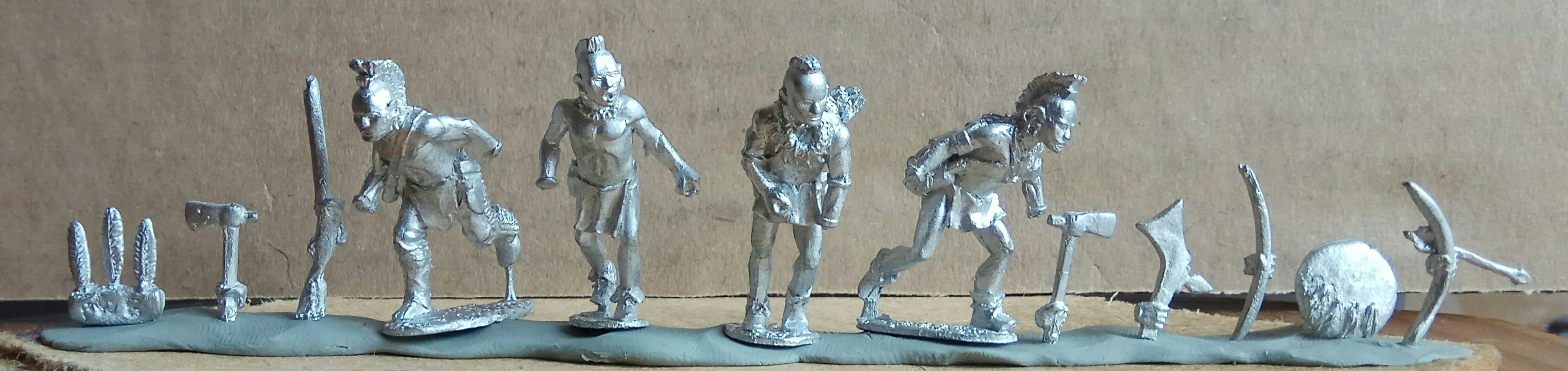 Clearco Miniatures: Pawnee sets and castings