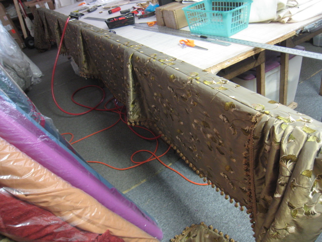 Leatherwood Design Co: 211" of Sheffield valance