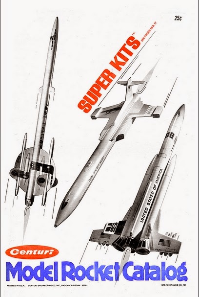 Model Rocket Building: Centuri Super Kits