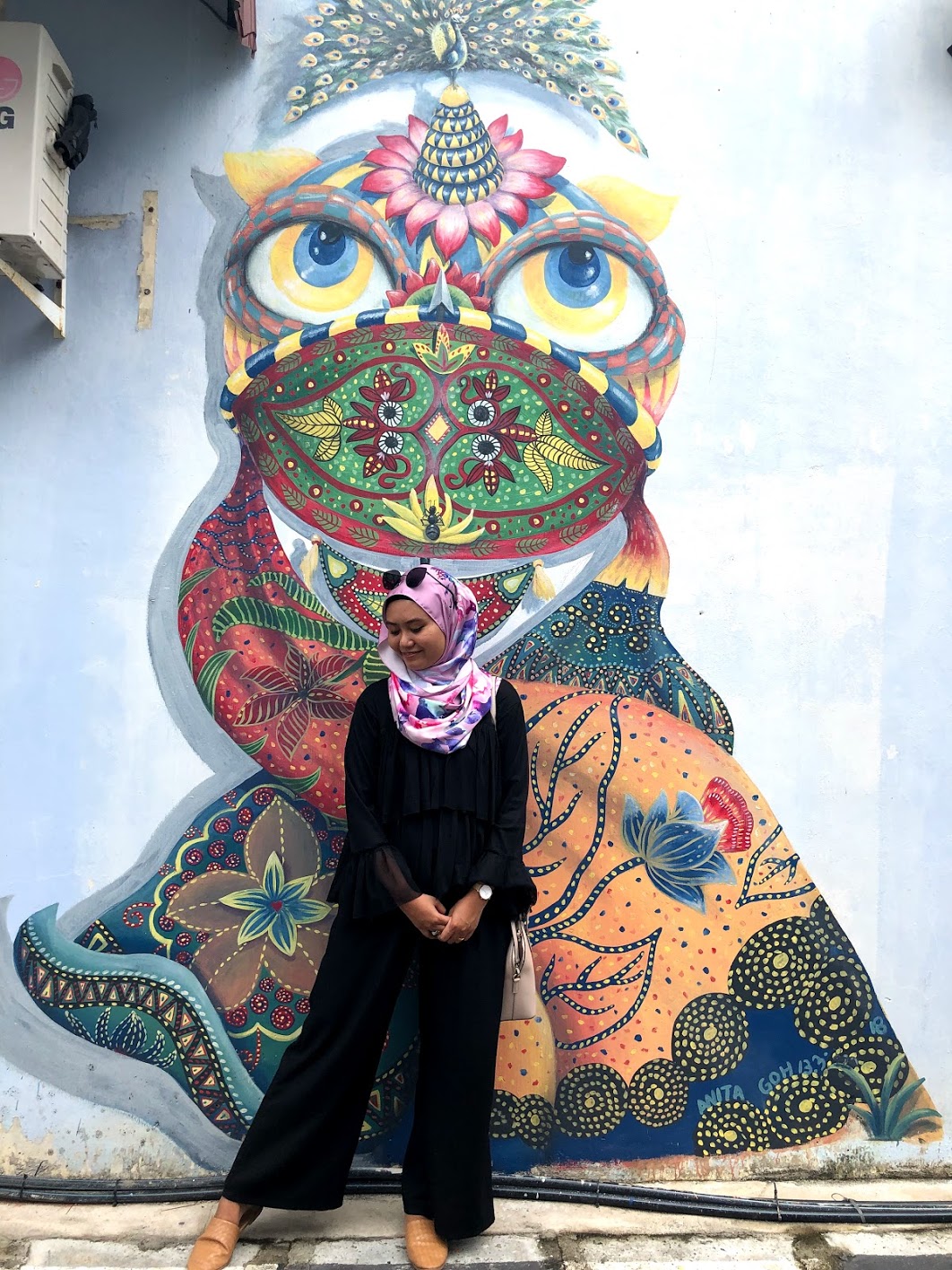 Discovering Muar Cultural Walk- Street Art - The Intricacies of Arnis