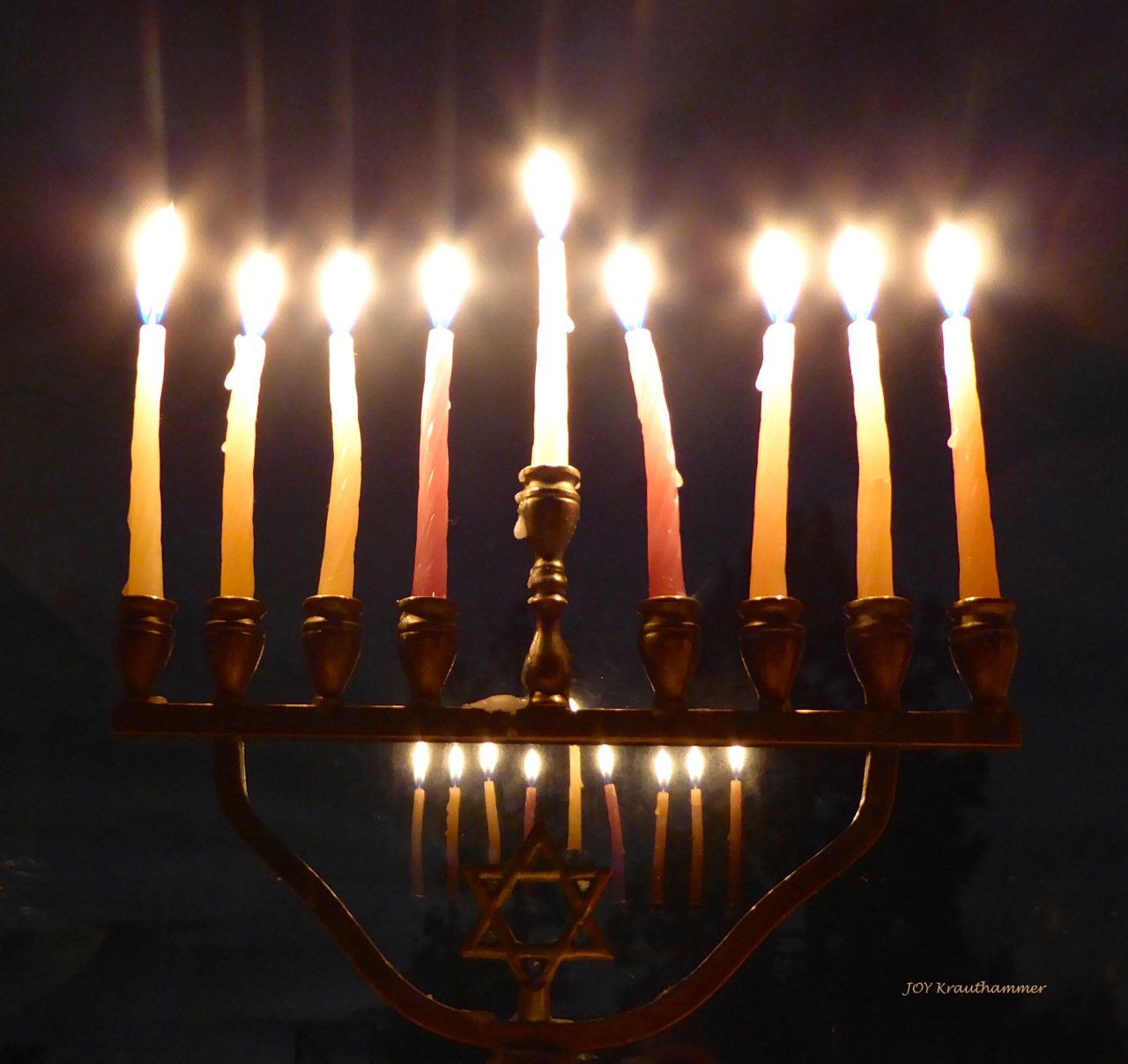 TEMPLE MENORAH & CHANUKIAH: TEMPLE MENORAH