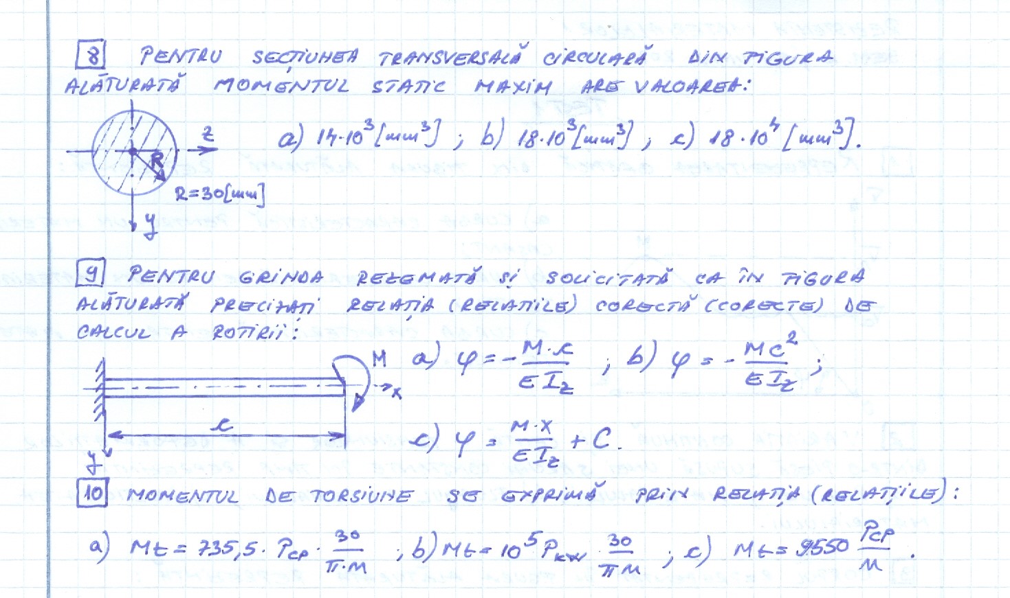 Rezistenta Materialelor - Mechanics of Materials - Résistance des Matériaux