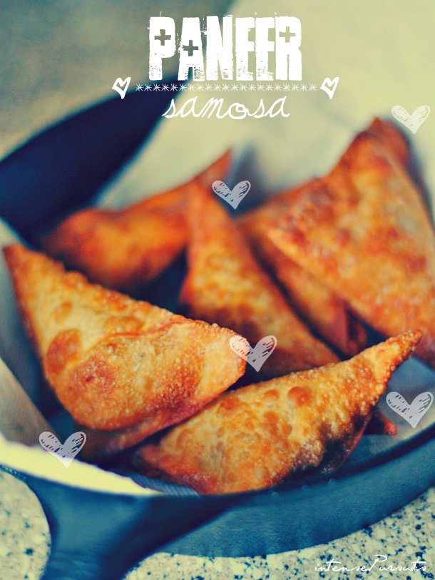 Food: paneer aka cheese samosa [iftaar munchies]