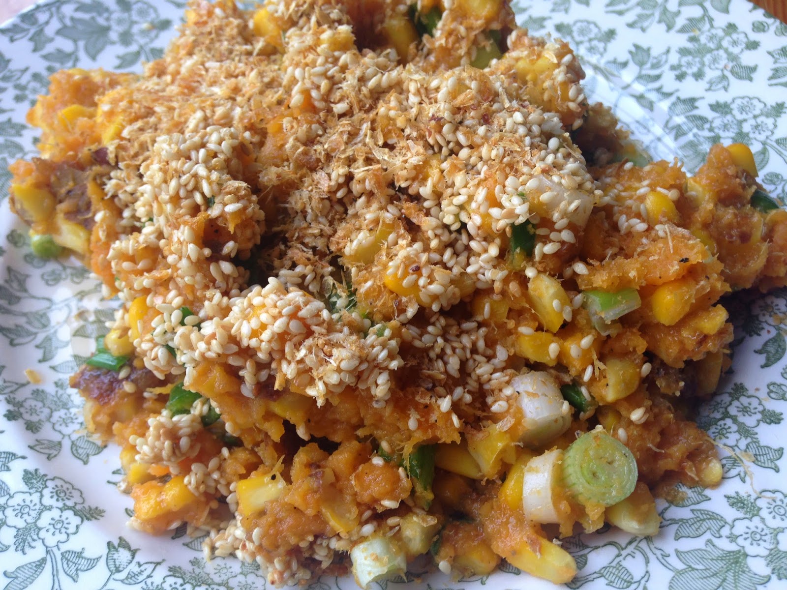 Fancy sweet potato mash for Halloween - Polish Cooking - Zuza Zak