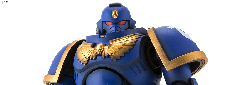 Warhammer 40,000 - Primaris Space Marine Mark X Tacticus armour (Bandai)