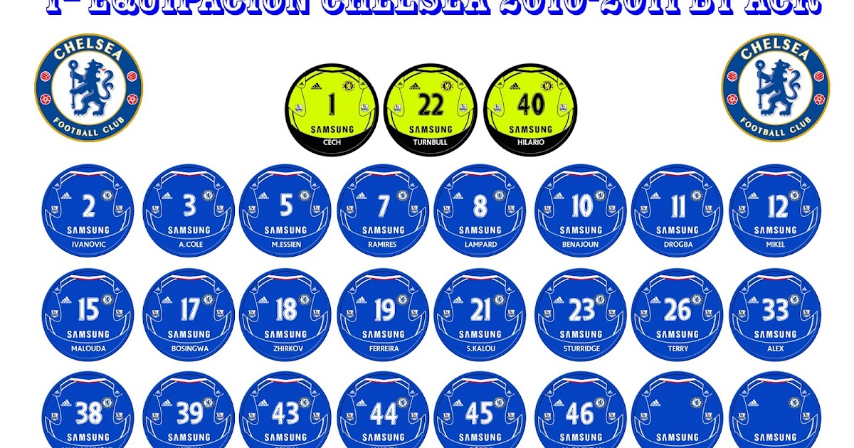 LFC EQUIPACIONES: 1ª CHELSEA 2010-2011