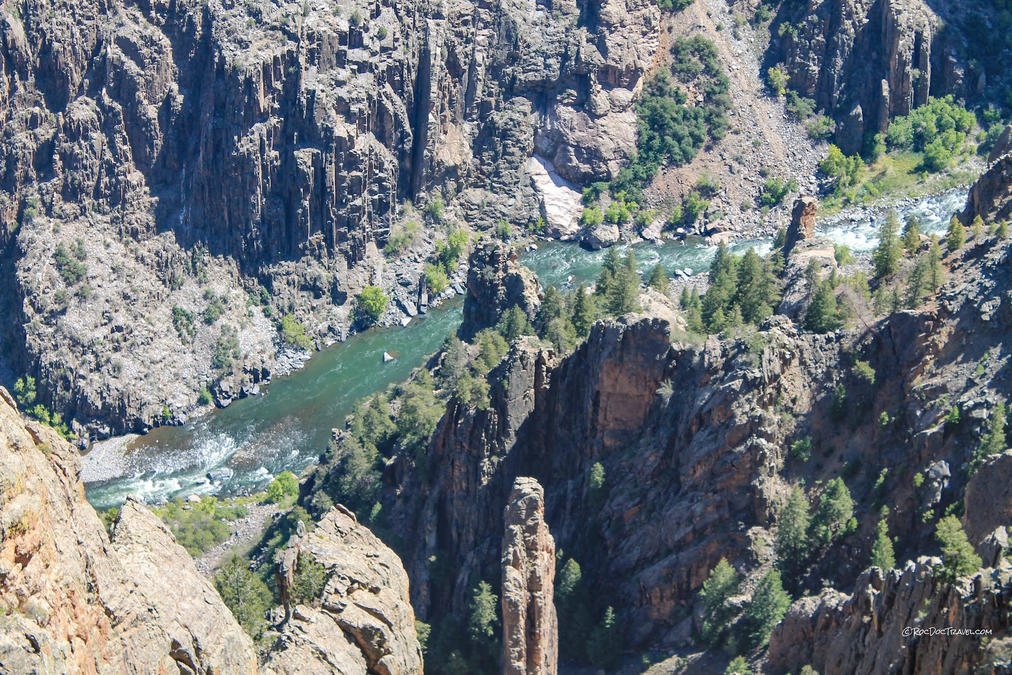 Ouray, Colorado and the Million Dollar Highway, and Black Canyon of the ...