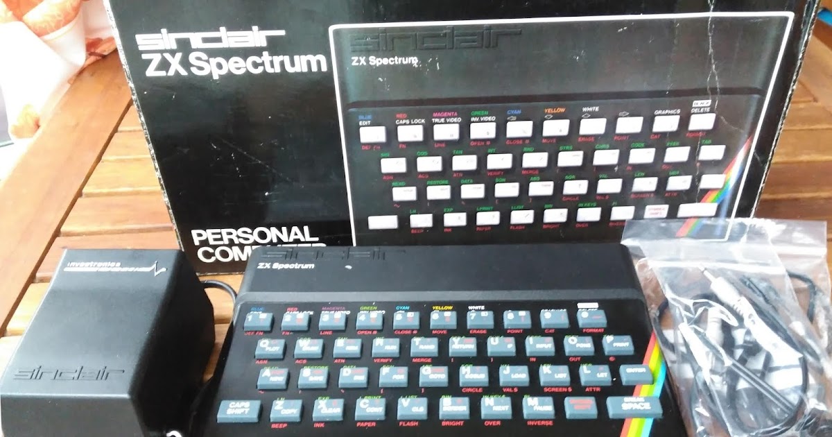 Retro Ordenadores Orty: Sinclair ZX Spectrum de 48K (1982) (Revisión 2 ...