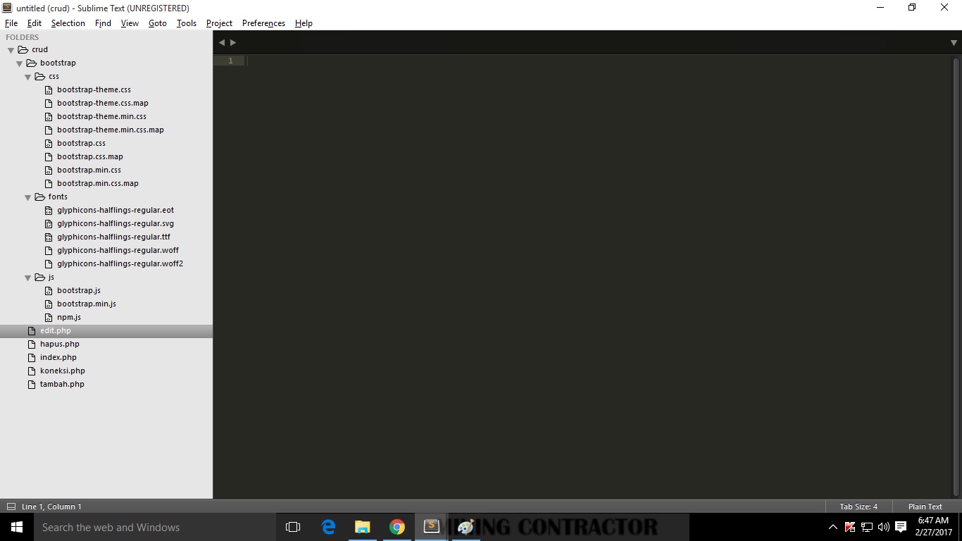 Membuat CRUD dengan Bootstrap dan PHP PDO - Biongo Attacker Membuat CRUD dengan Bootstrap dan PHP PDO - Biongo Attacker